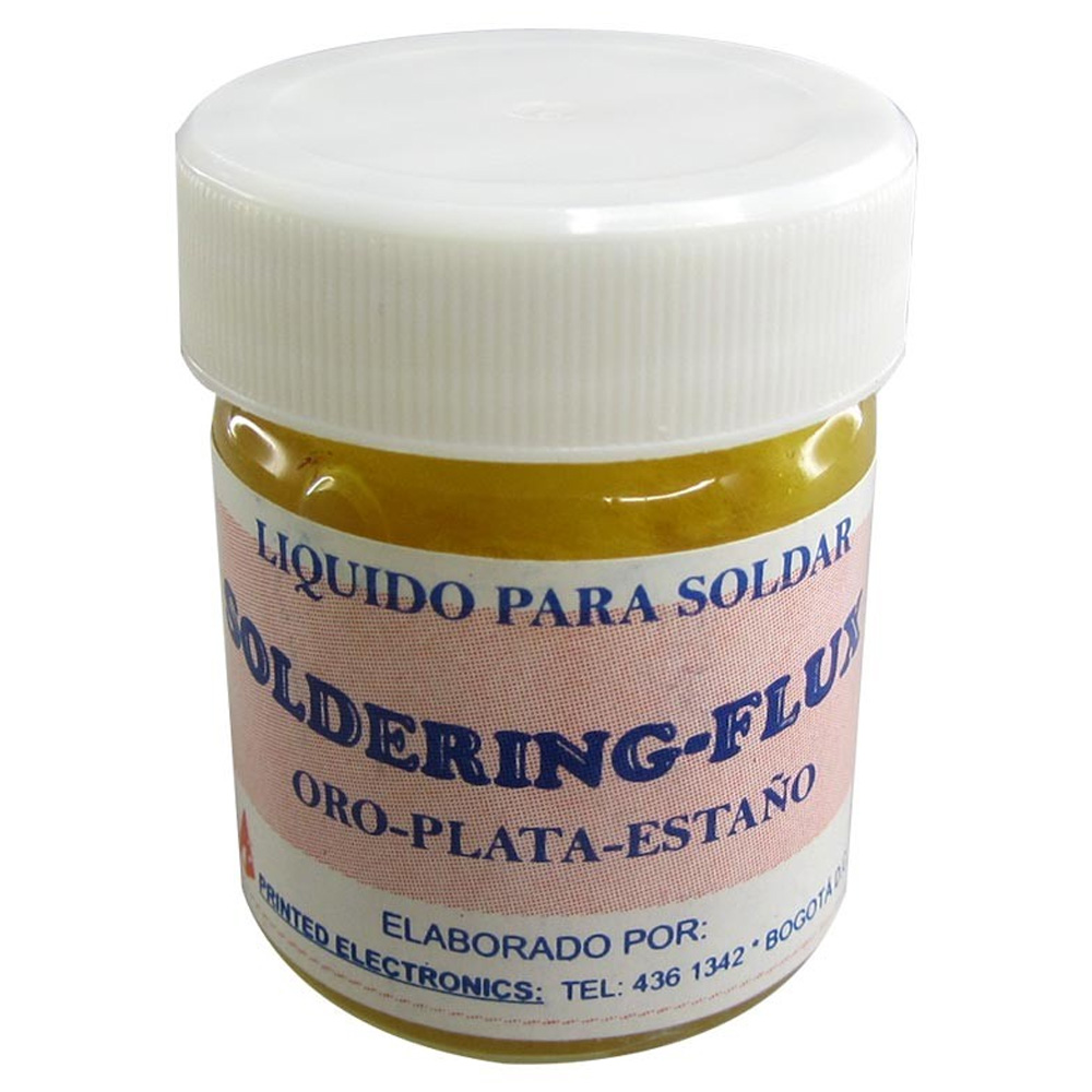 Soldadura Con. Flux Fundente Liquido para Soldar Estaño, Oro, Plata ...